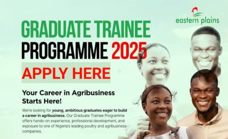 Eastern Plains Integrated Farms Ltd Graduate Trainee Programme 2025 ...