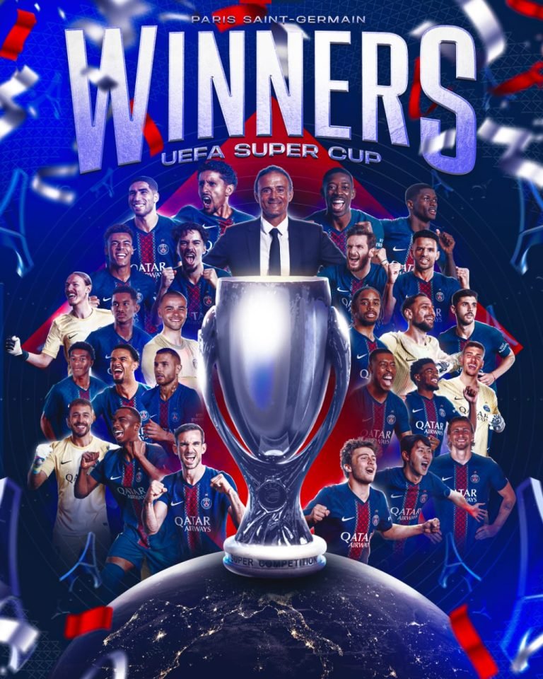 PSG make comeback to beat Tottenham to lift first-ever UEFA Super Cup